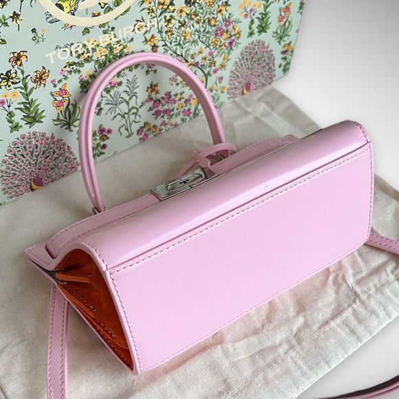 Tory Burch | Bags | New Tory Burch Lee Radziwill Petite Highshine Cat ...